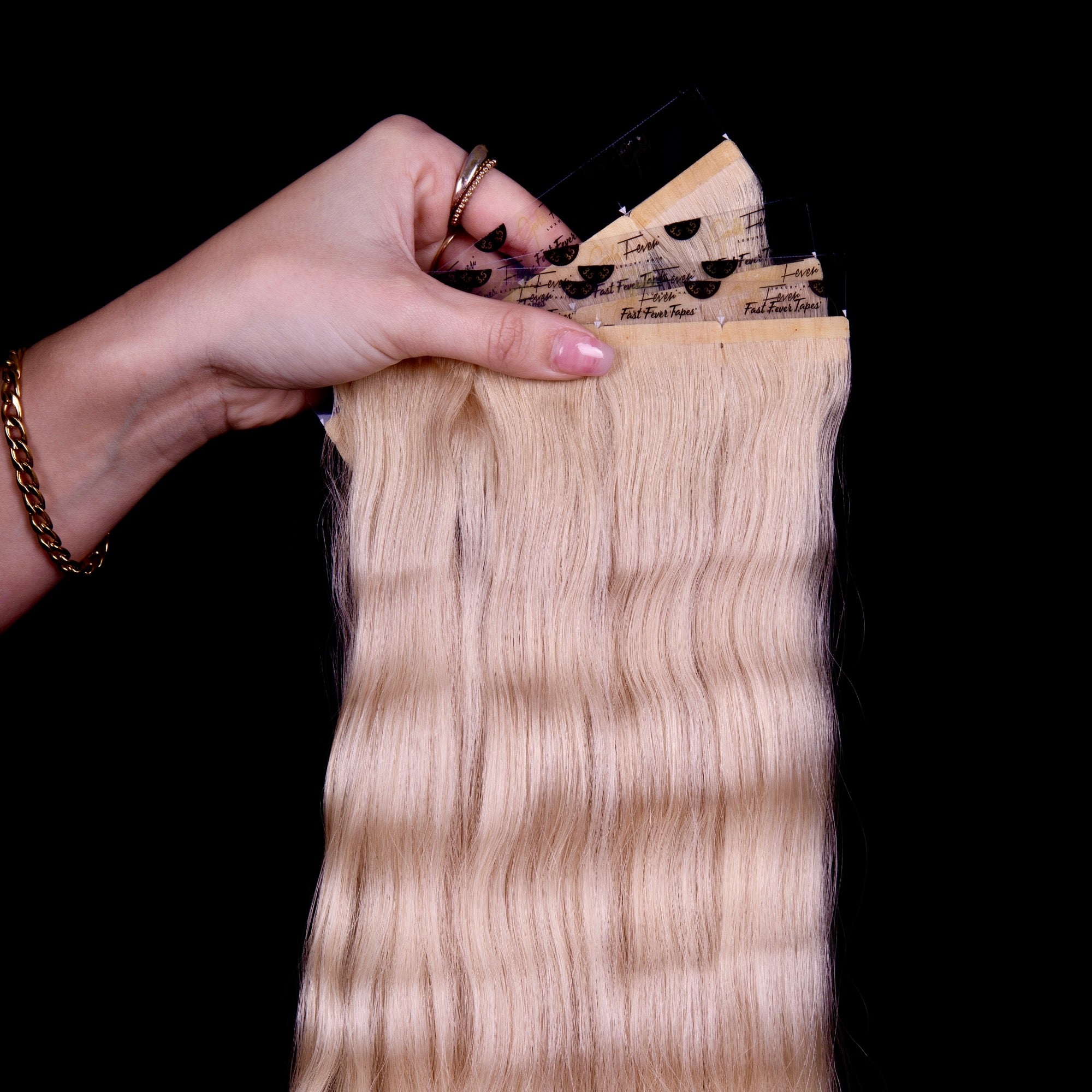 Luxury Tape Extensions - Gold Fever Luxury Hair Australia