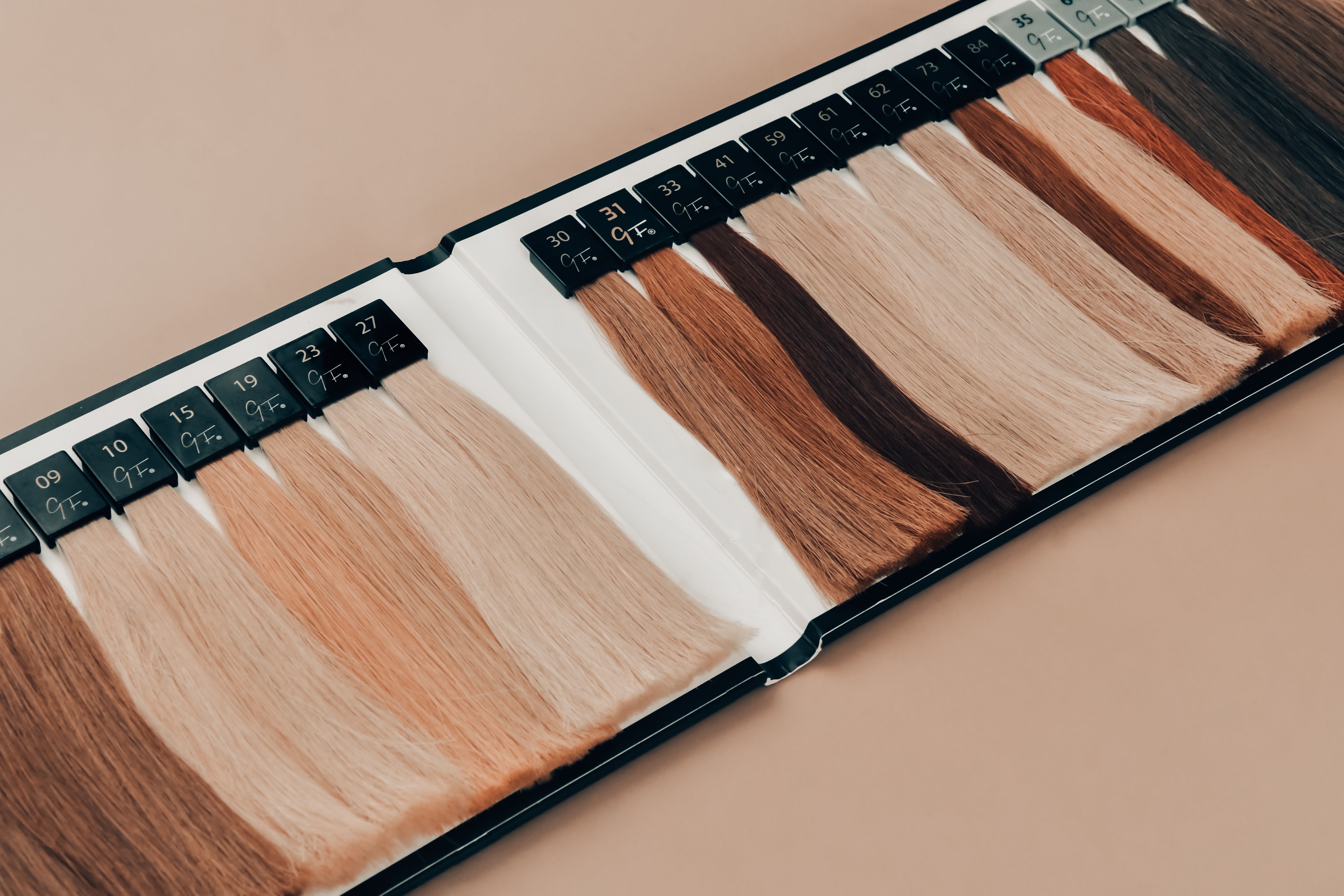 Luxury Colour Chart – Gold Fever Luxury Hair Australia